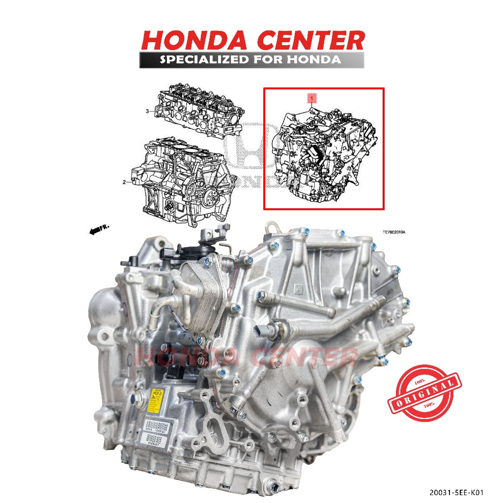 Jual Gear Box Transmisi Cvt Komplit Mobil Honda Mobilio Brv Hrv Jazz ...
