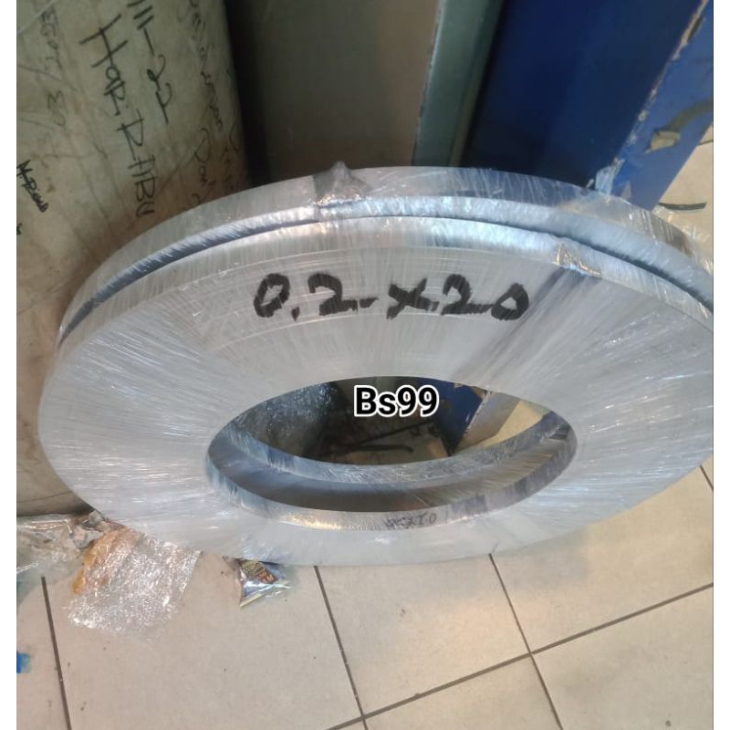 Jual shim plat stainless steel 304 tebal 0,2 x 20mm x 100mm | Shopee ...