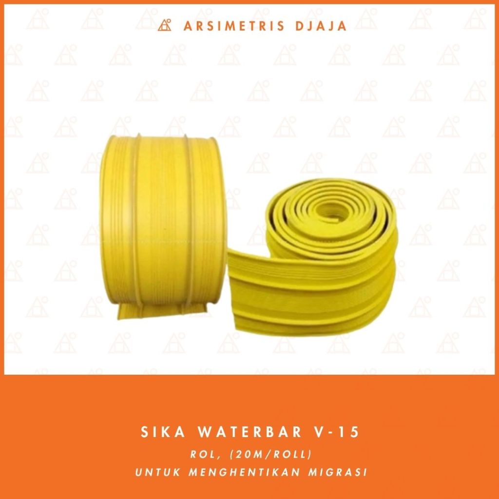 Jual SIKA WATERBAR V-15 V-20 (20M/ROLL) | Shopee Indonesia