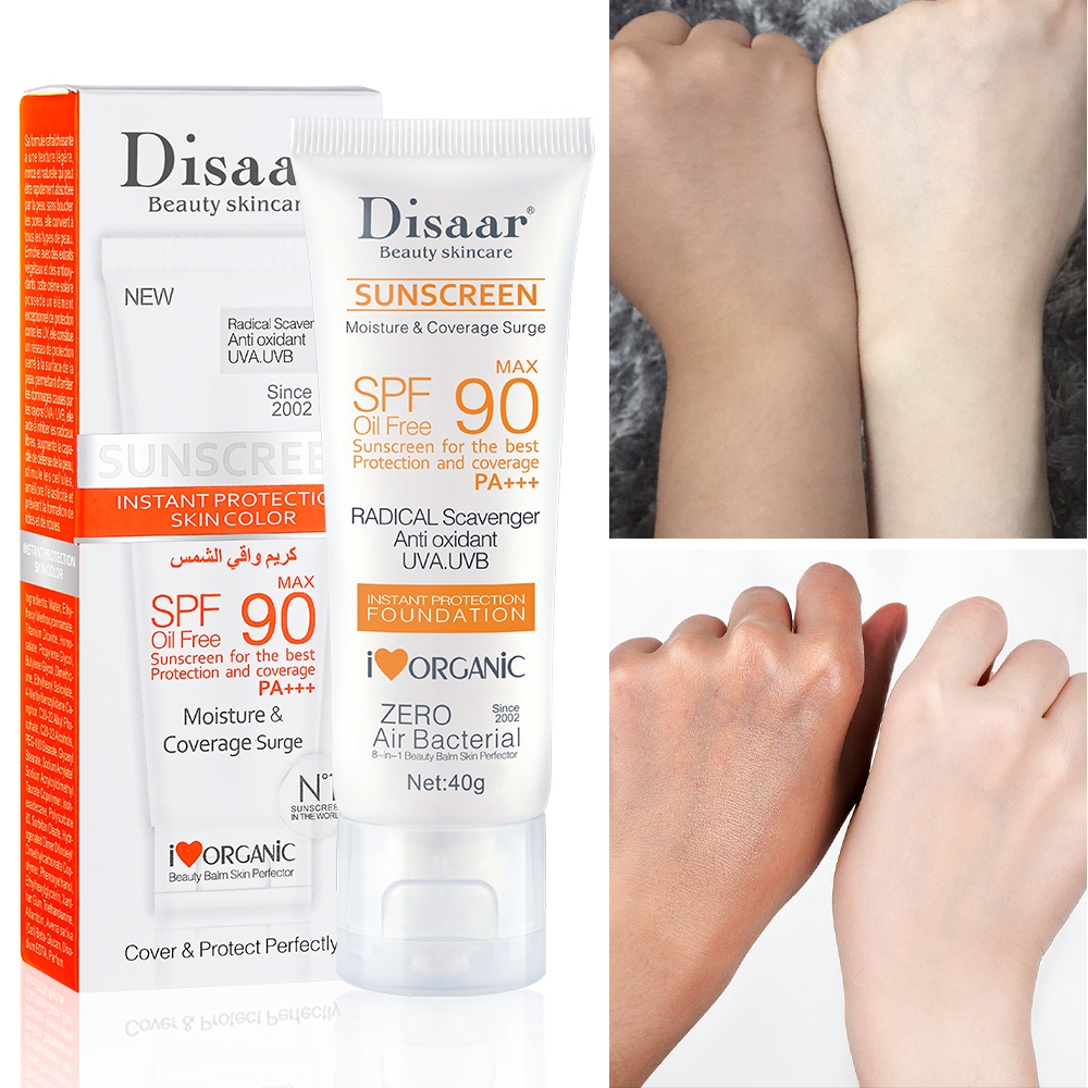 Jual Disaar Krim Sunscreen Badan SPF 90 PA+++ UV Protection Pelindung ...