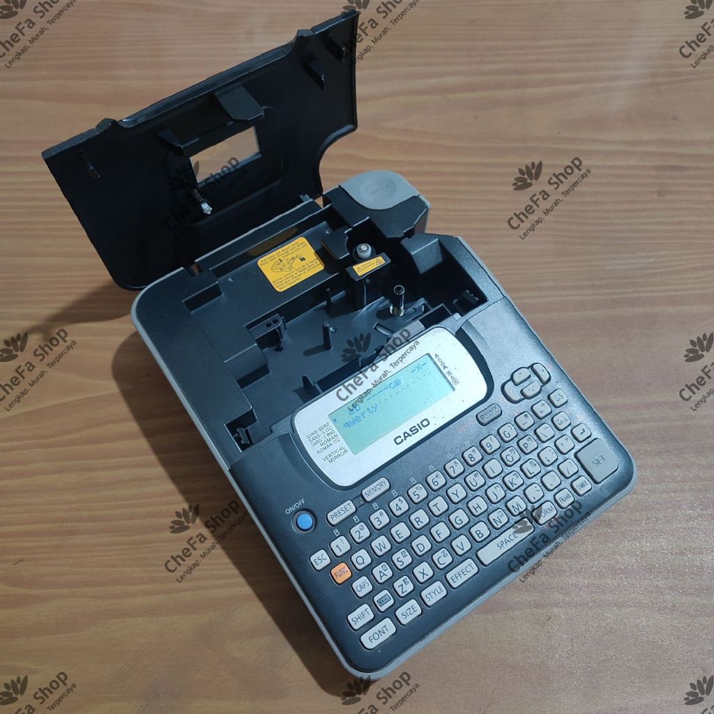 Jual Printer Label Casio KL-820 / Mesin Cetak Label Stiker KL 820 ...