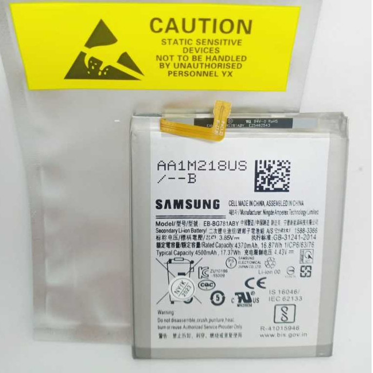 Jual baterai samsung A52 / S20 FE EB-BG781ABY ORI | Shopee Indonesia