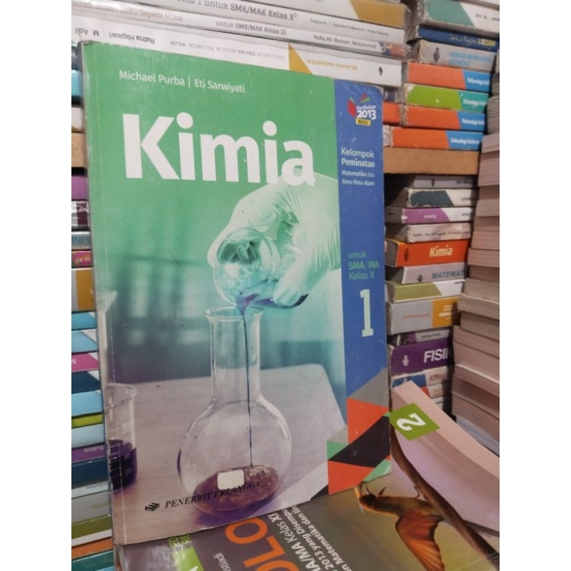 Jual BUKU KIMIA KELAS 10/X/1 SMA ERLANGGA REVISI BY MICHAEL PURBA ...