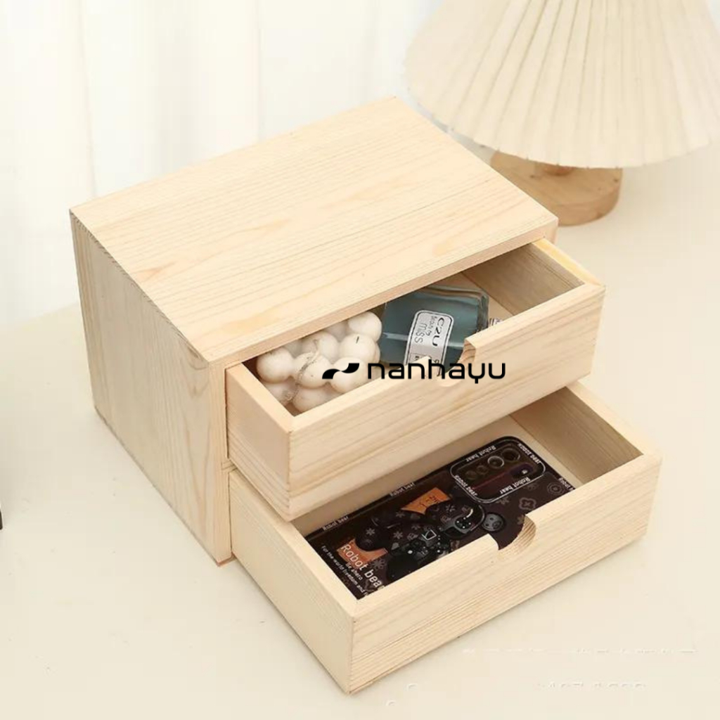 Jual Nanhayu Lmini - Rak Laci Mini Serbaguna Laci Kayu Unfinished 2 ...