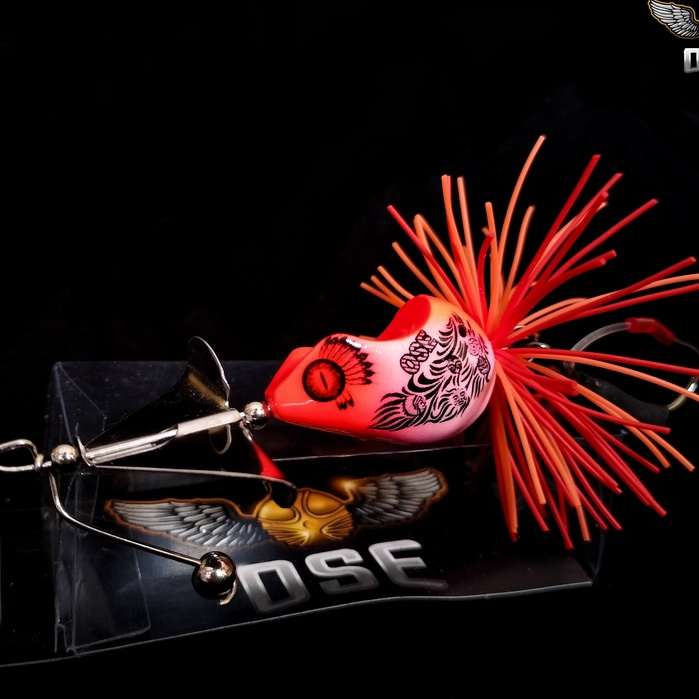 Jual Slater Toman Tek Tok Slashbait Buzzbait Snakehead Lure Ose ...