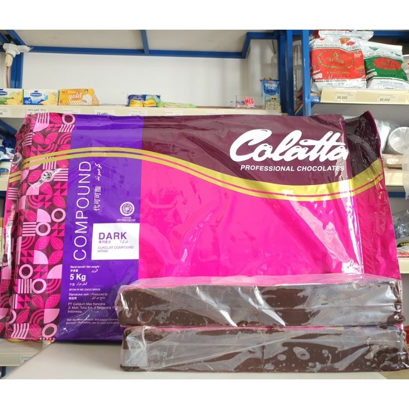Jual Colatta Dark Compound 1Kg / Coklat Batang Colatta / Dark Coklat ...