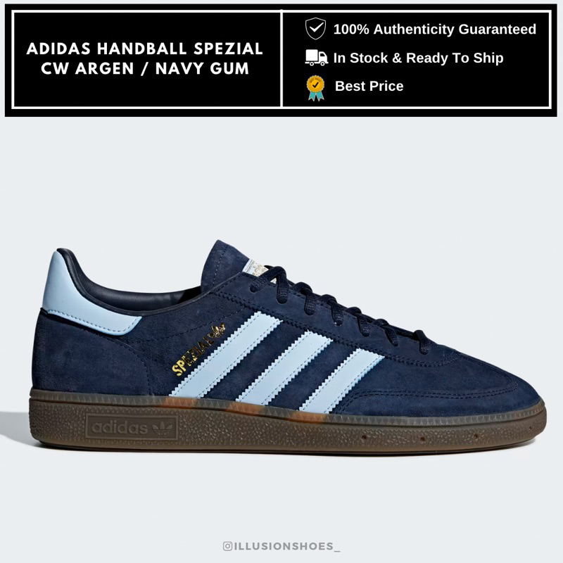 Jual Adidas Handball Spezial Cw Argen / Navy Gum (BD7633) - 100% ...