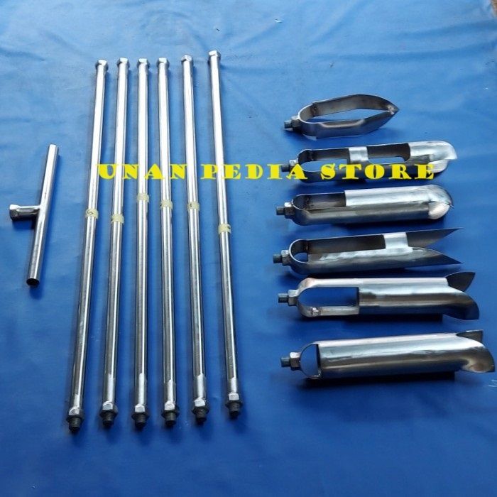 Jual Bor Sampel Tanah Kedalaman 6 Meter - Standard Hand Auger - Bor ...