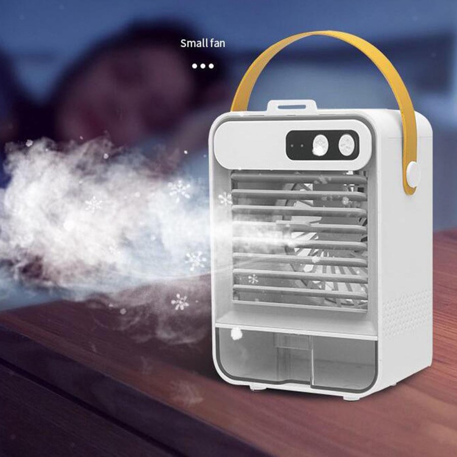 Jual Kipas AC Portable Fan Air Conditioning Mini Fan Rechargeable ...