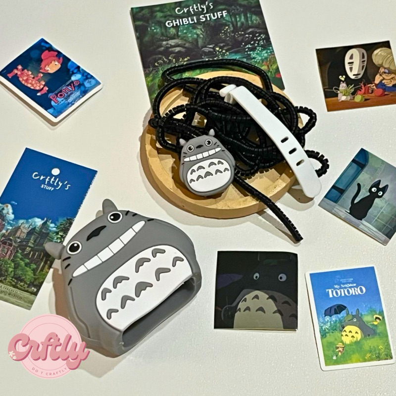 Jual GHIBLI THEMED - 4 in 1 Charger & cable bites protector set ...