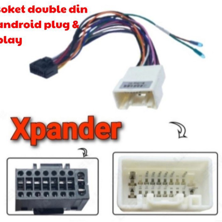 Jual Best Seller! socket-soket double din android plug & play mobil ...