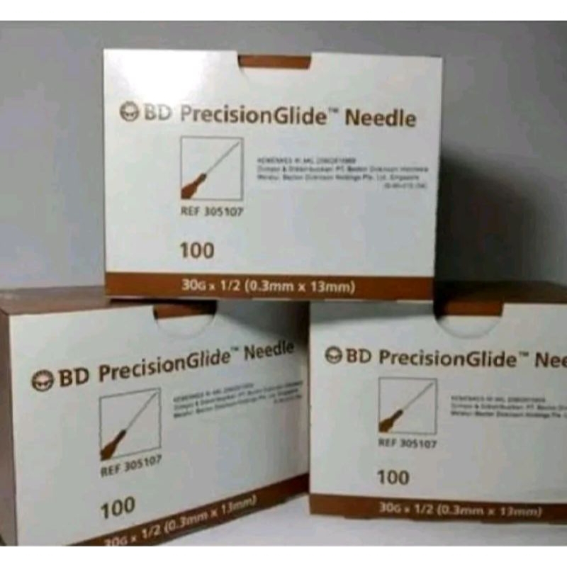 Jual Needle BD 30G PrecisionGlide 1box isi 100pcs | Shopee Indonesia