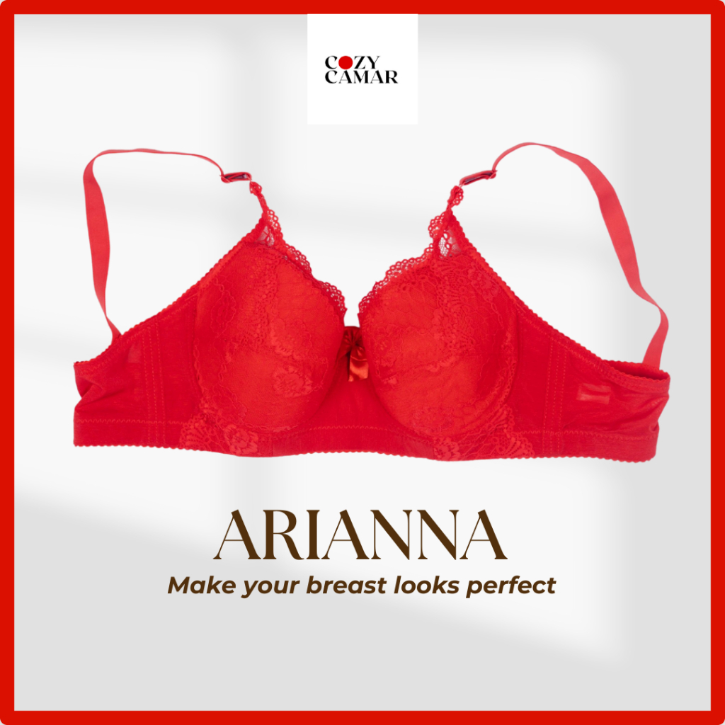 Jual Bra Wanita Busa Kawat Jumbo Cup C (Arianna) | Shopee Indonesia
