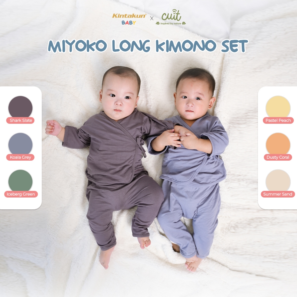 Jual KINTAKUN BABY x CUIT Miyoko Setelan Kimono Tangan Panjang Celana ...