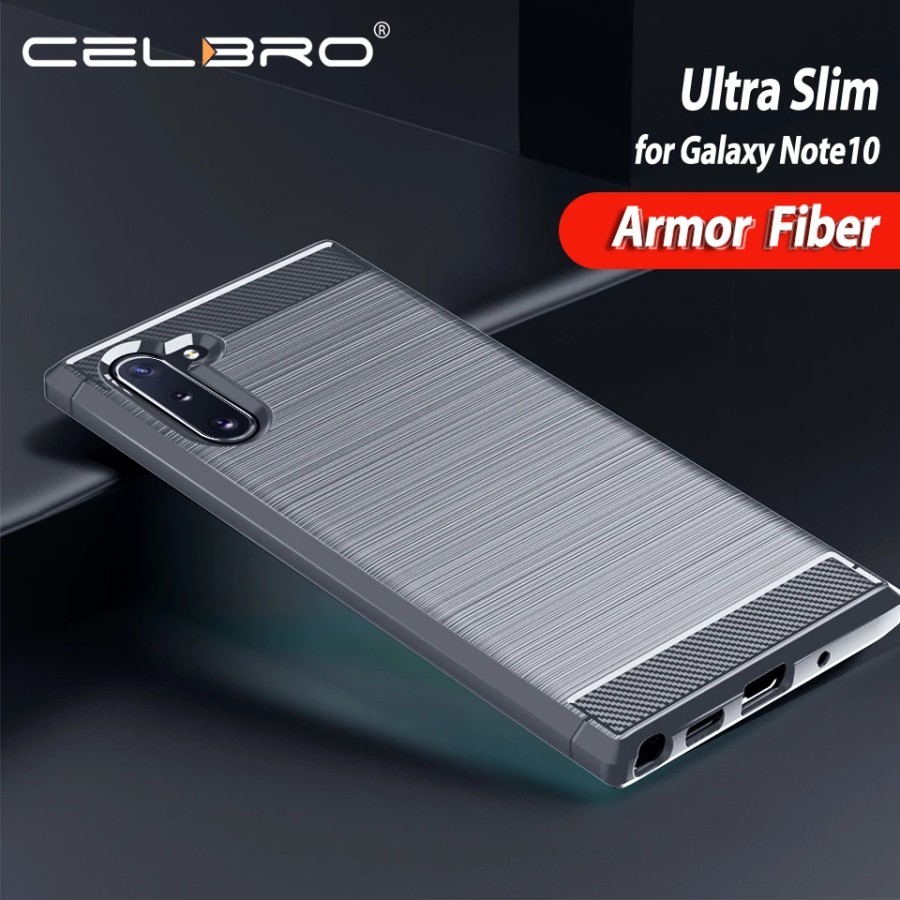 Jual CASE SAMSUNG NOTE 10 / NOTE 10 PLUS CASE CARBON RUGGED ARMOR ANTI ...