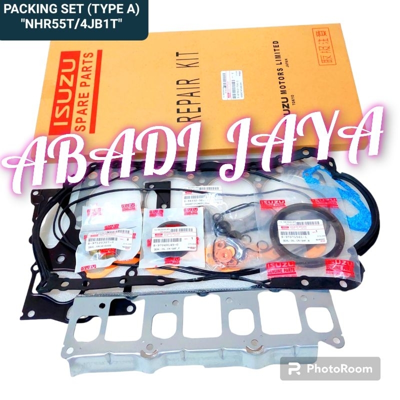 Jual PAKING PACKING GASKET FULL SET ISUZU ELF NHR55 NKR55 NHR 55 NKR 55 ...