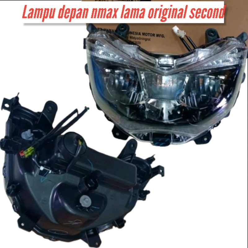 Jual Headlamp lampu depan yamaha Nmax Nmax lama old Original | Shopee ...