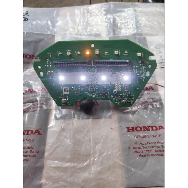 Jual PCB Speedometer Vario 160 CBS Original K2S Papan Mesin Modul PCB ...
