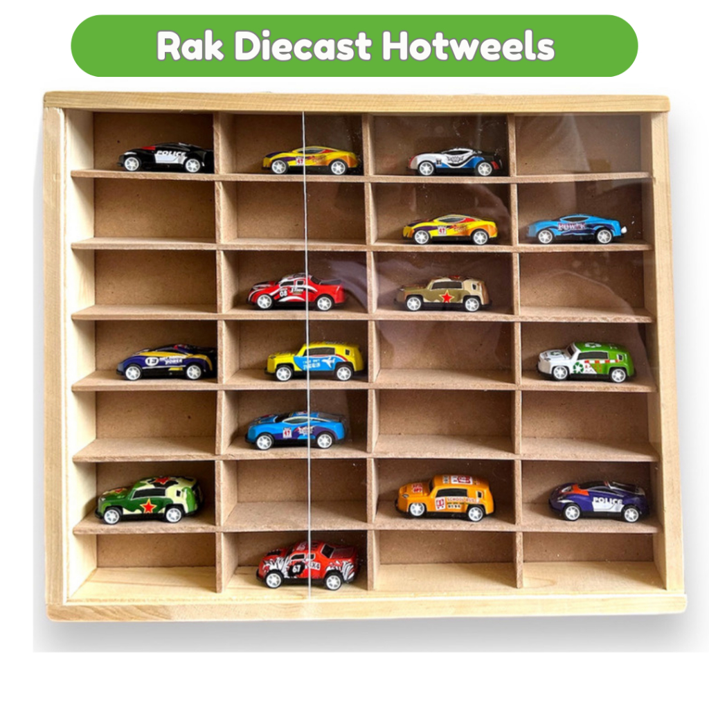 Jual Rak hotwheels Isi 28 Slot Dengan Penutup Bisa Digantung | Shopee ...