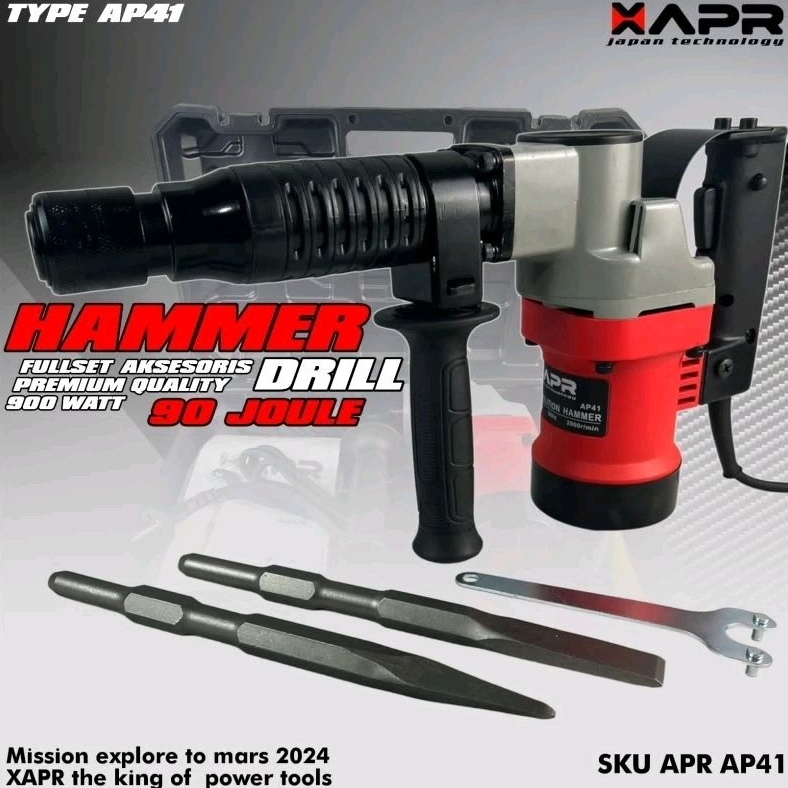 Jual Mesin bobok beton APR JAPAN Jack hammer drill aspal batu tembok | Shopee Indonesia
