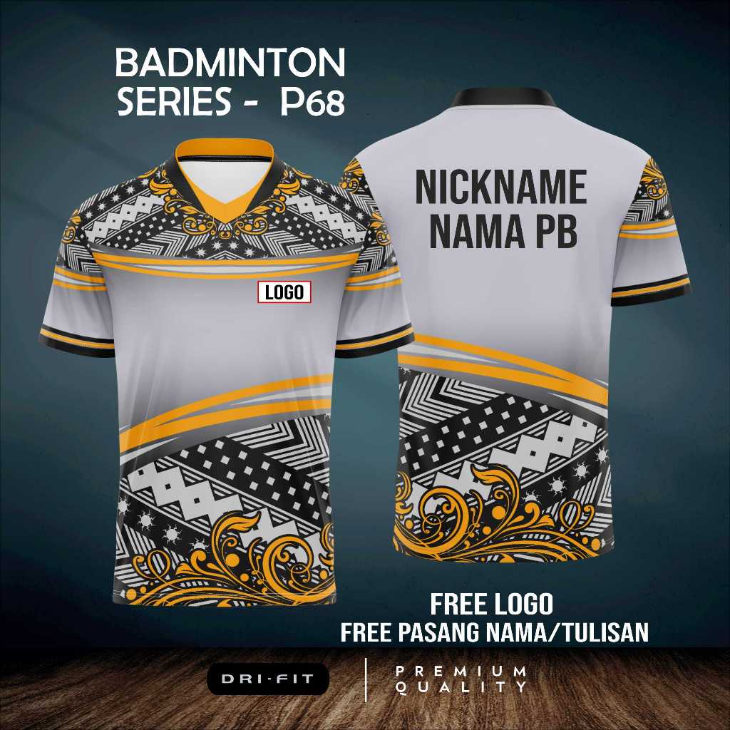 Jual JERSEY KAOS BADMINTON BULUTANGKIS 2023 P68- BISA CUSTOM NAMA DAN LOGO | Shopee Indonesia