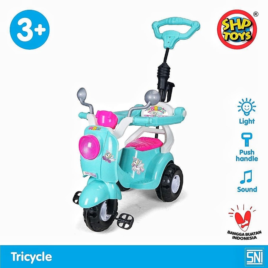 Jual Mainan Anak Mini Bike 691 SHP TOYS - Maenan Motoran Vespa Anak ...