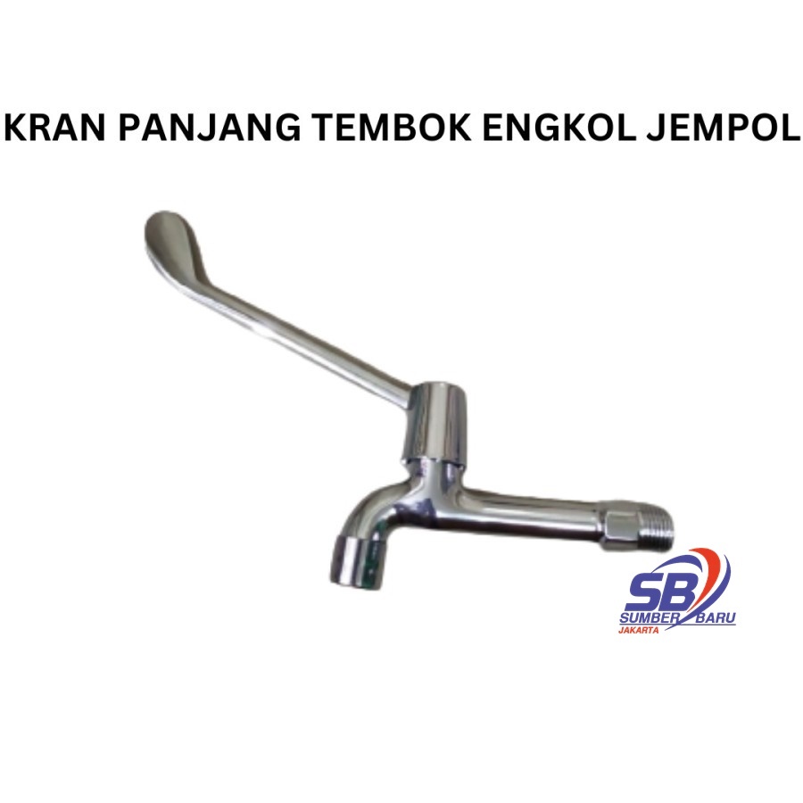Jual KERAN KRAN TEMBOK KRAN TAMAN ENGKOL PANJANG FLO MODEL ONDA 1/2 ...