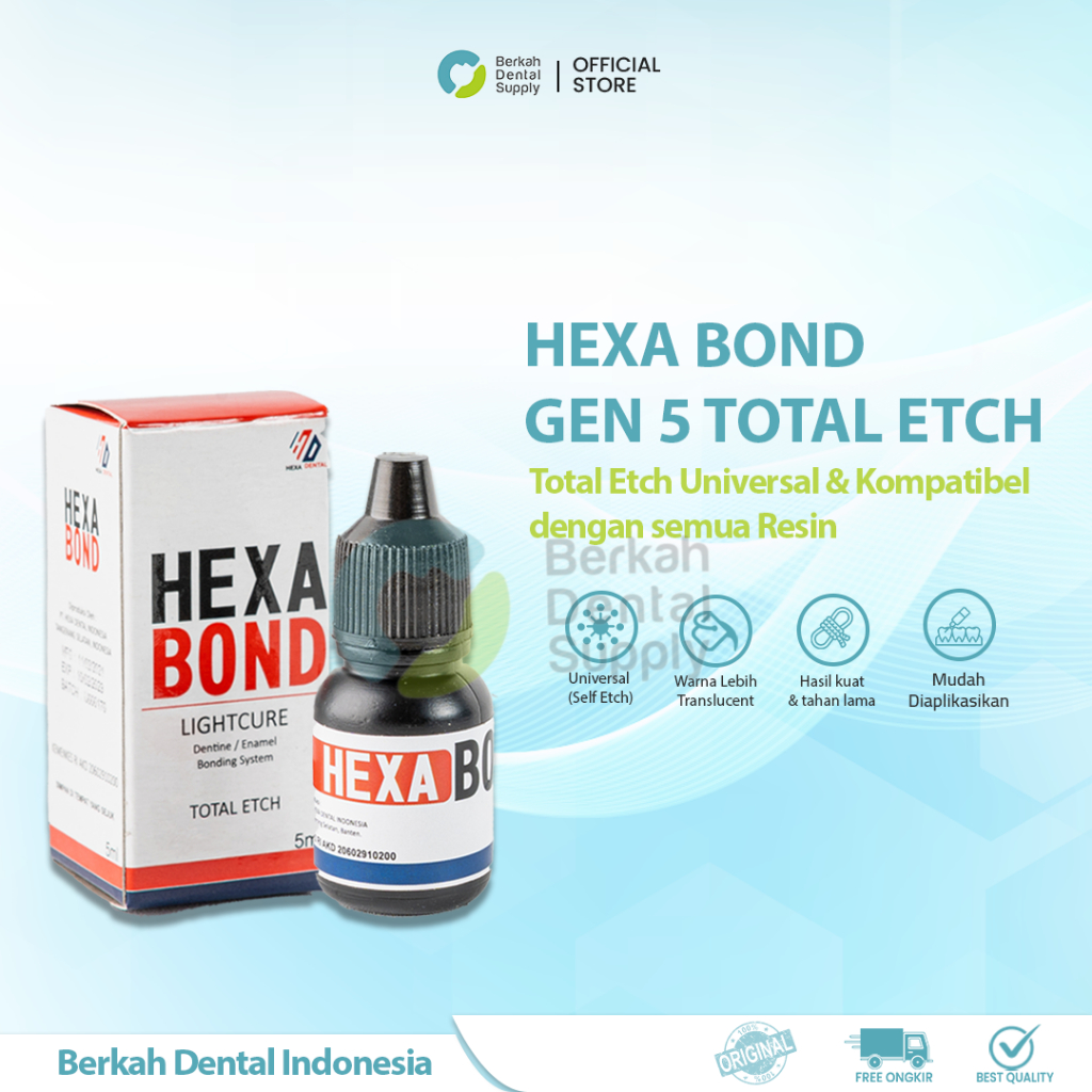 Jual Dental Bonding Resin / Hexa bond / Hexabond Primer 5ml | Shopee ...