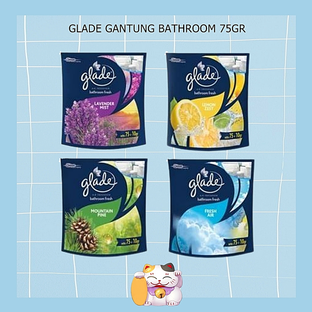 Jual Glade Bathroom 75gr / Glade Gantung Pengharum Ruangan | Shopee Indonesia