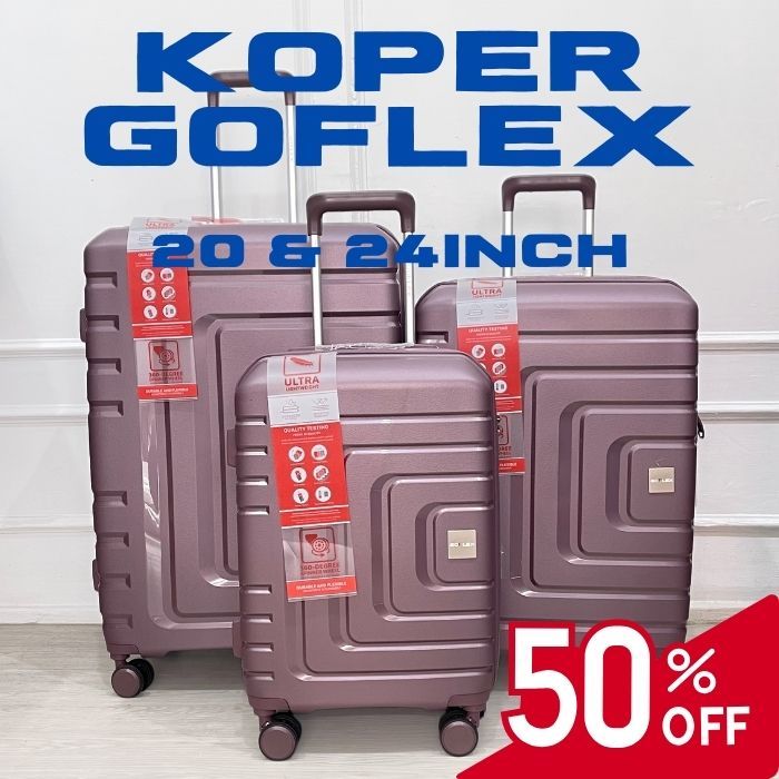 Jual KOPER GOFLEX 101 20inch 24inch ORIGINAL 100% PP ULTRA LIGHTWEIGHT ...