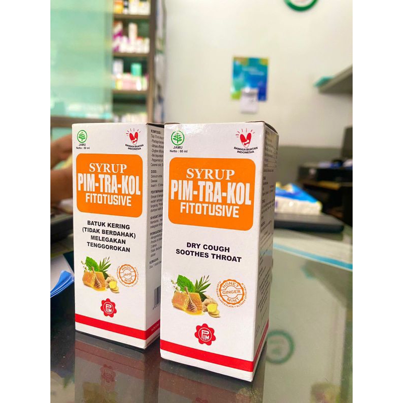 Jual PIMTRAKOL FITOTUSIVE SIRUP 60 ML II SIRUP BATUK KERING | Shopee ...
