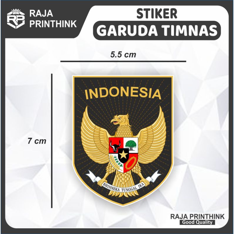 Jual Stiker Logo Garuda Timnas Indonesia / Stiker Garuda Pancasila ...