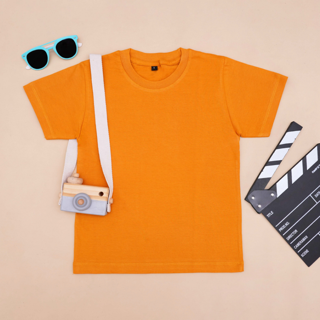 Jual Best Seller - Kaos polos anak| basic tee baju laki-laki| atasan anak perempuan| pakaian ...