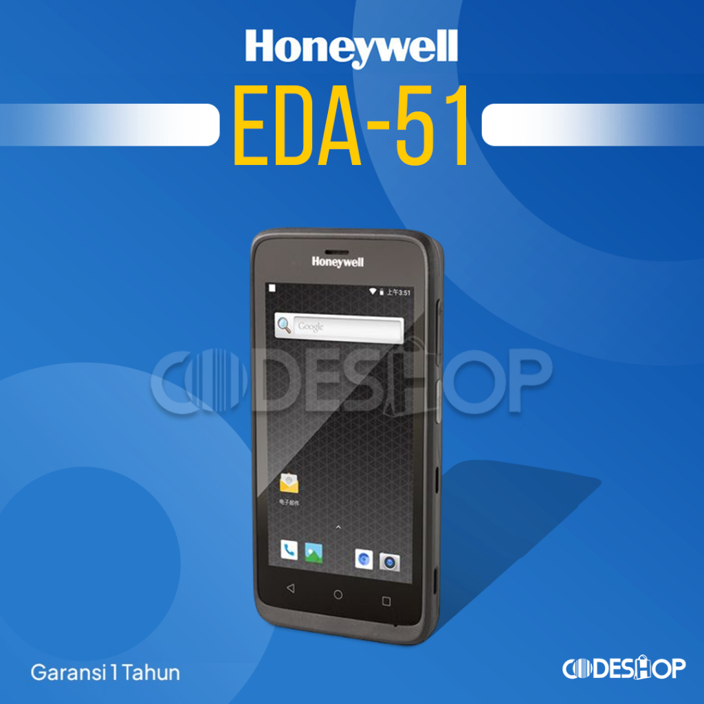 Jual Scanner Mobile Honeywell EDA 51 Android Scan PDT Barcode 2D | Shopee Indonesia