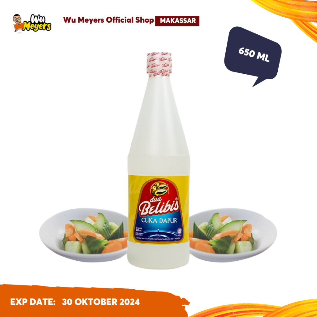 Jual Cuka Dapur Cap Dua Belibis 650 ml - Wu Meyers Makassar | Shopee ...