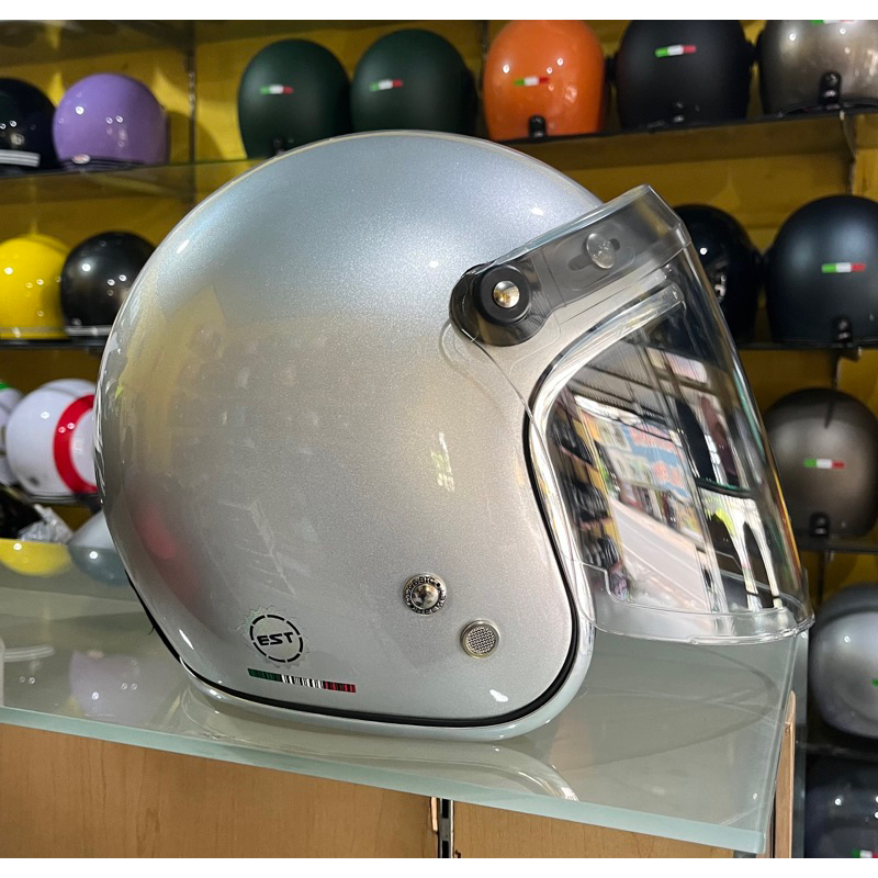 Jual HELM DAG ORIGINAL LIS CROM GRTIS KACA INJAK VENOM | Shopee Indonesia
