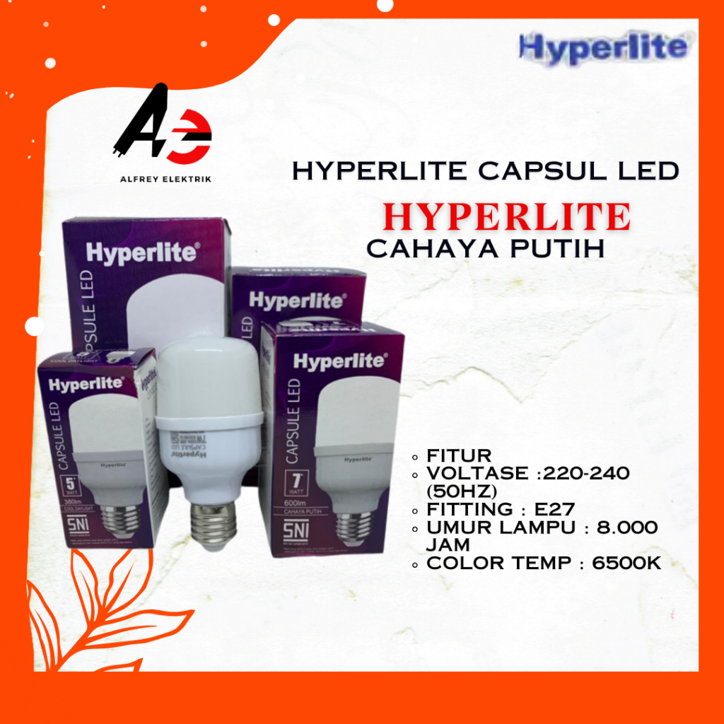 Jual LAMPU CAPSULE LED HYPERLITE | Shopee Indonesia