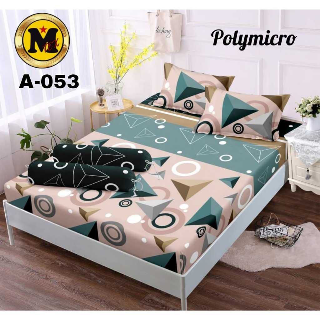 Jual Abstrak Hijau seprei motif aesthetic / sprei homemade termurah dan ...