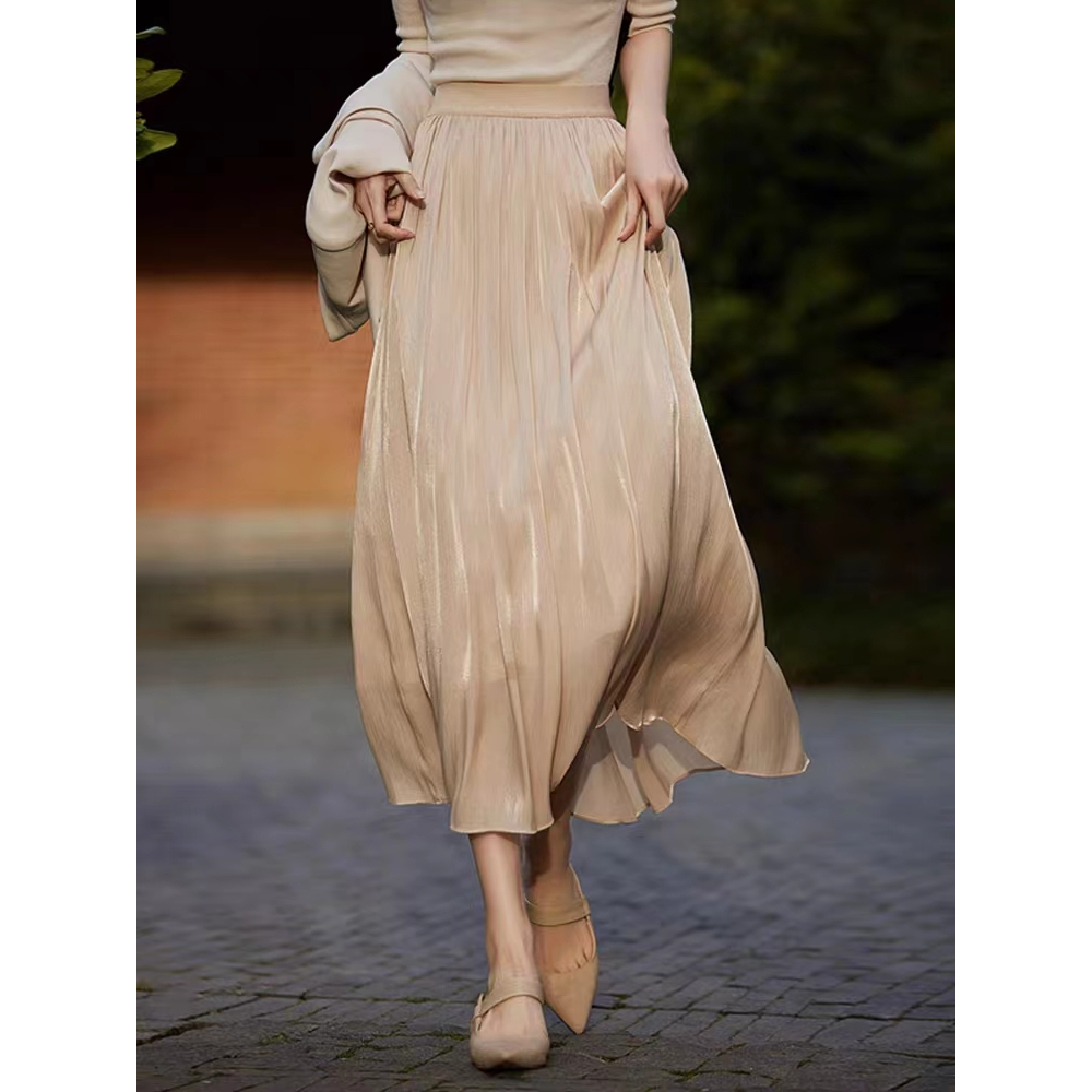 Jual Glossy Rok Premium Gliter Rok Anggun Rok Pesta Rok A-Line Rok Flow ...