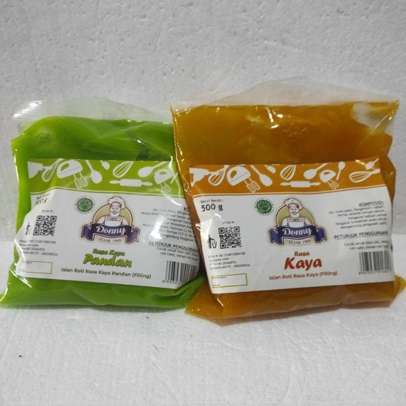 Jual Selai Donny rasa Kaya Pandan / Kaya 500 gram | Shopee Indonesia