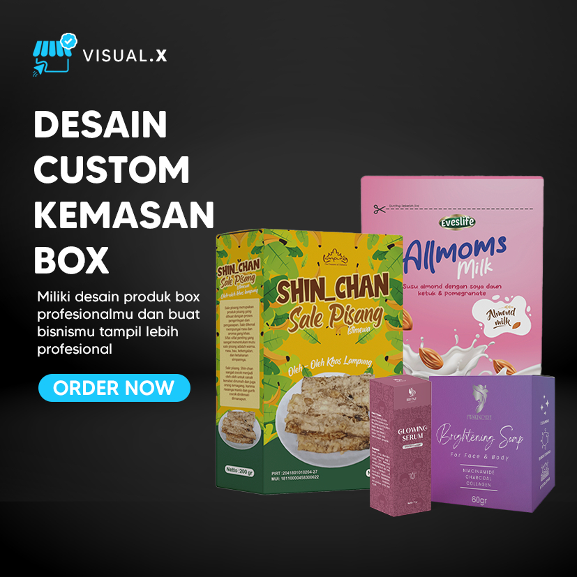 Jual Jasa Desain Kemasan BOX | Desain BOX Makanan | Desain BOX Skincare ...