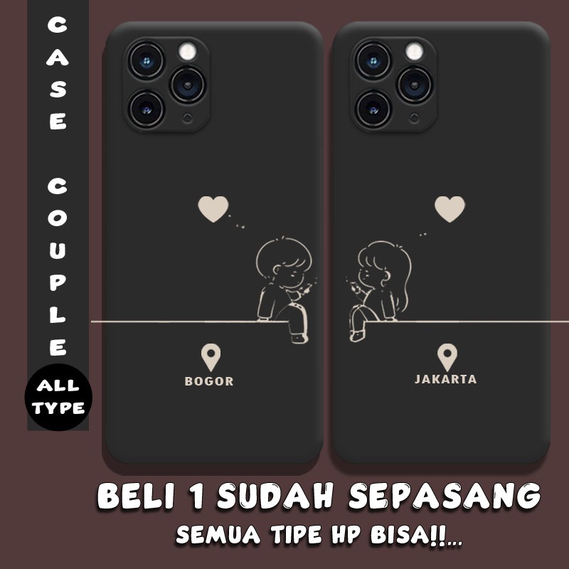 Jual [CC-18] Custom Case Hp COUPLE NAMA BEBAS [ BELI 1 SUDAH DAPAT 2 ...