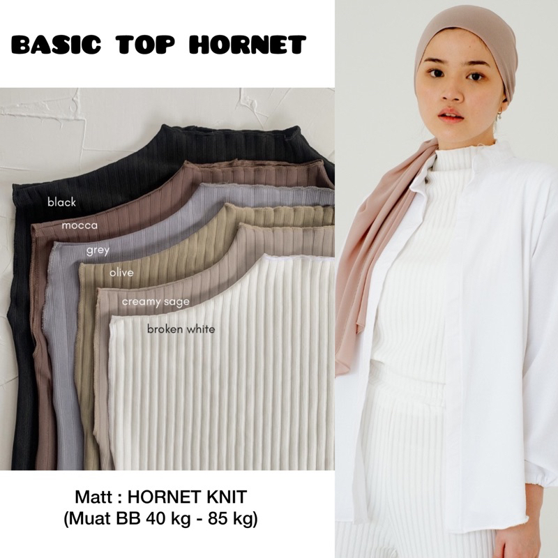 Jual (PREMIUM) Inner Tanpa Lengan Bahan Knit Mango Premium By Misha ...