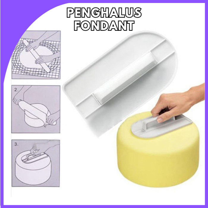 Jual PENGHALUS FONDANT / SMOOTHER ICING / PERATA KUE / ALAT PENGHALUS ...