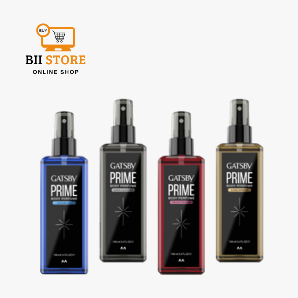 Jual GATSBY PRIME BODY PARFUME SPRAY 100ML | Shopee Indonesia