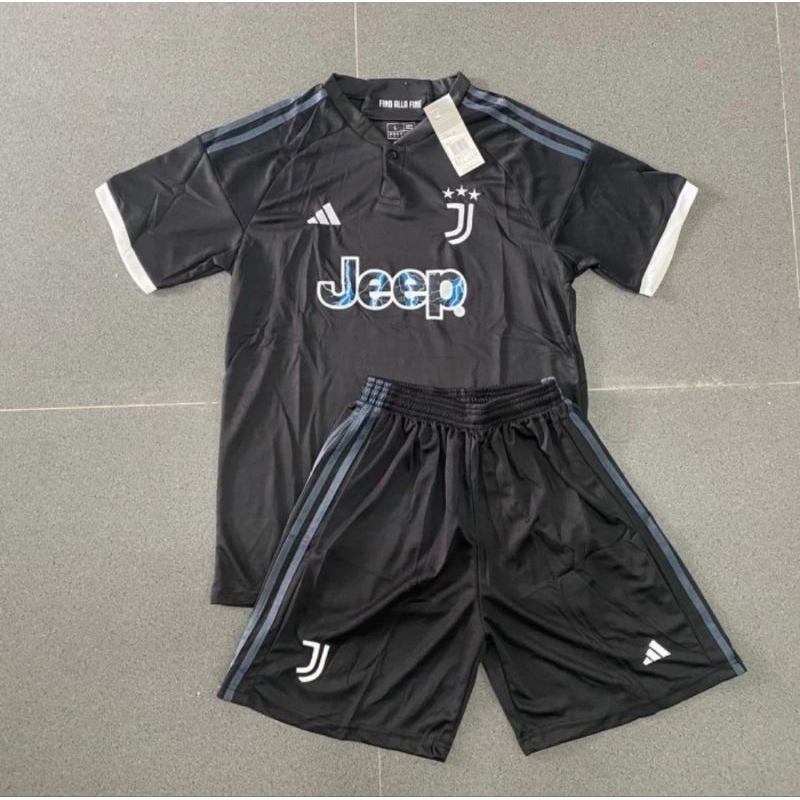 Jual Setelan Fullset Jersey Celana Bola Juventus 3rd New 2023 2024 23
