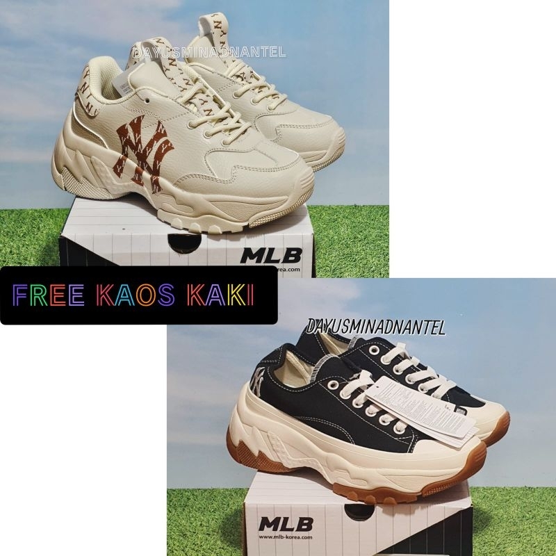Jual Sepatu Sneakers Mlb Chunky Runner Basic / Sepatu Bigball MLB ...