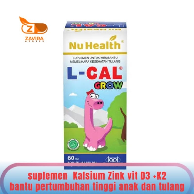 Jual L-CAl GROW SYRUP 60 ml / Vitamin kesehatan tulang | Shopee Indonesia
