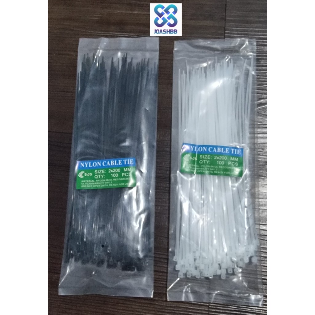 Jual Kabel Ties SAB/SJS 2 x 200 mm (20cm) isi 100 buah | Shopee Indonesia
