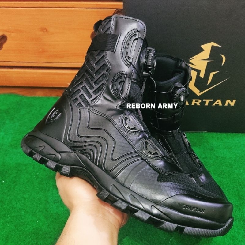 Jual Sepatu PDL tali putar COBRA Spartan | Shopee Indonesia